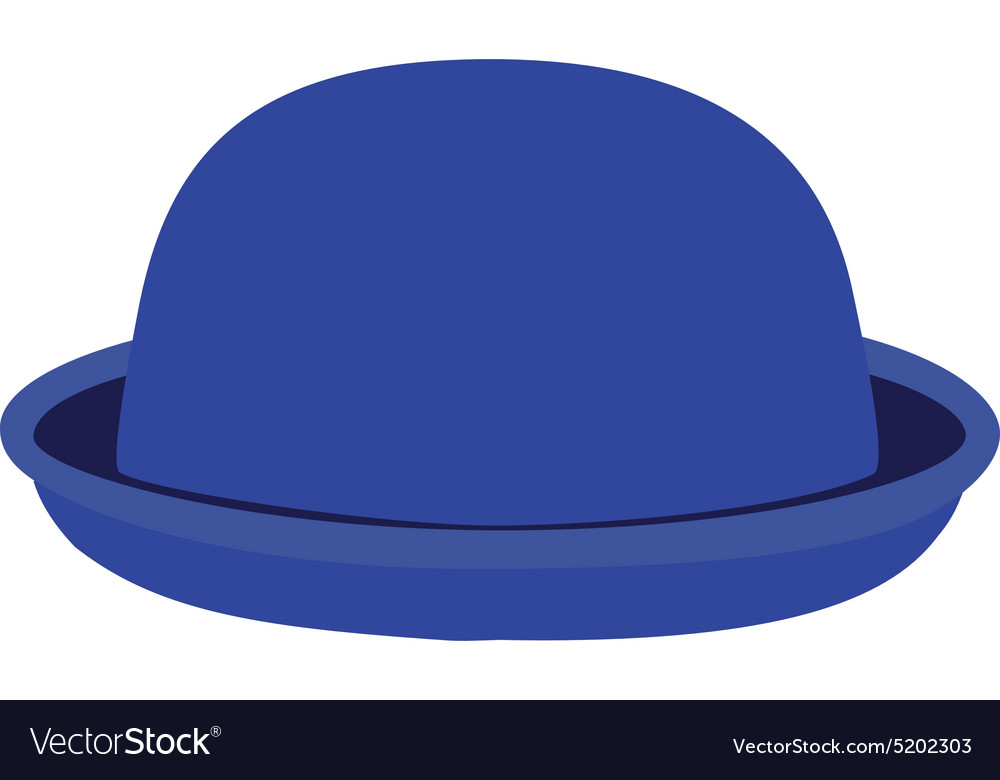 Blue hat Royalty Free Vector Image - VectorStock