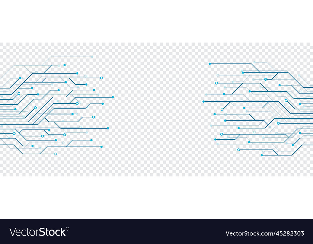 Circuit board electronics digital technology Vector Image