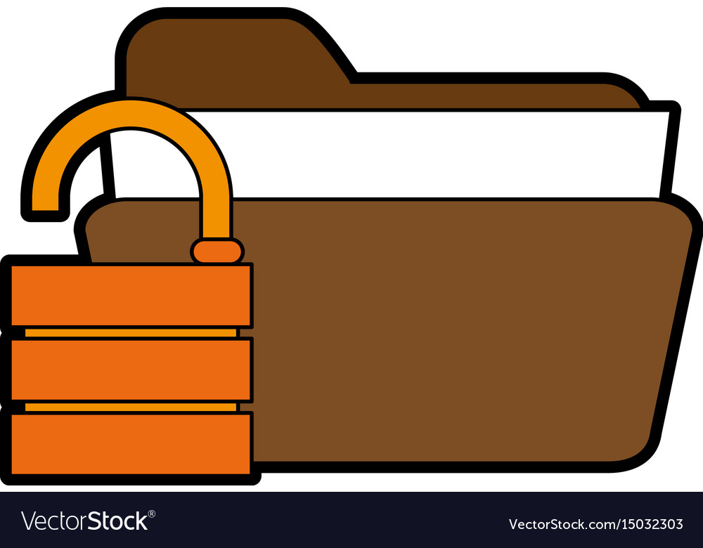 File folder icon image Royalty Free Vector Image