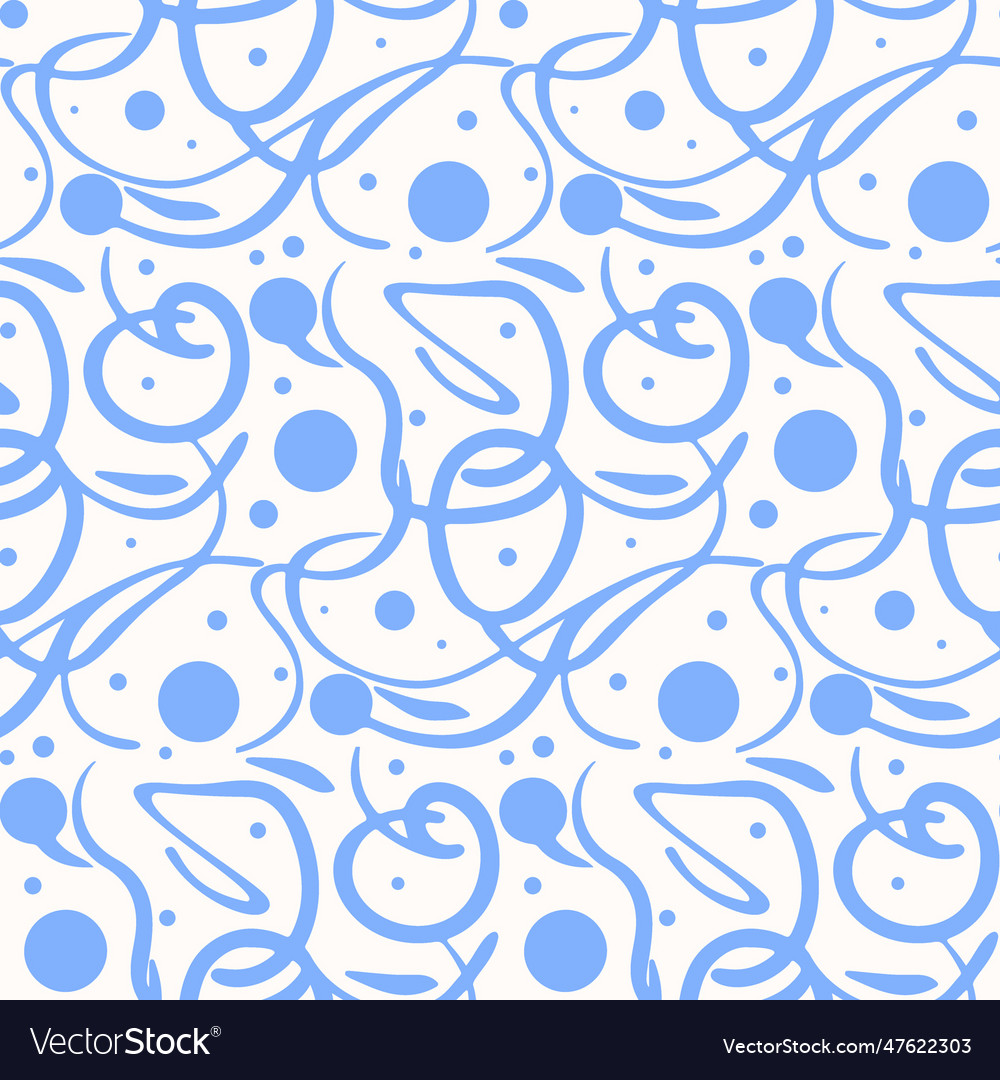 Monochrome seamless pattern Royalty Free Vector Image