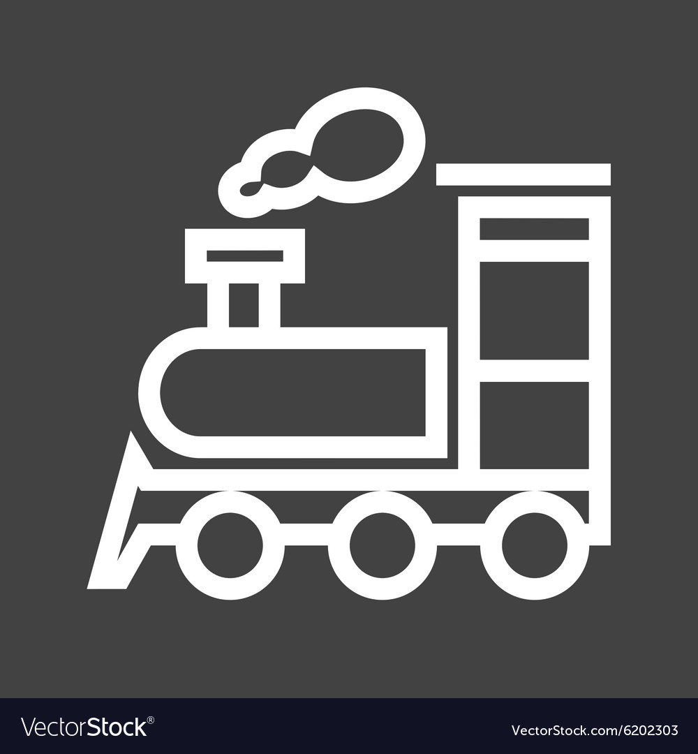 Steam Train Royalty Free Vector Image - VectorStock