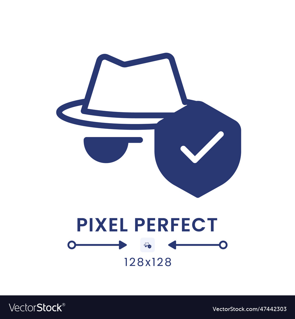 Virtual private network black solid desktop icon Vector Image