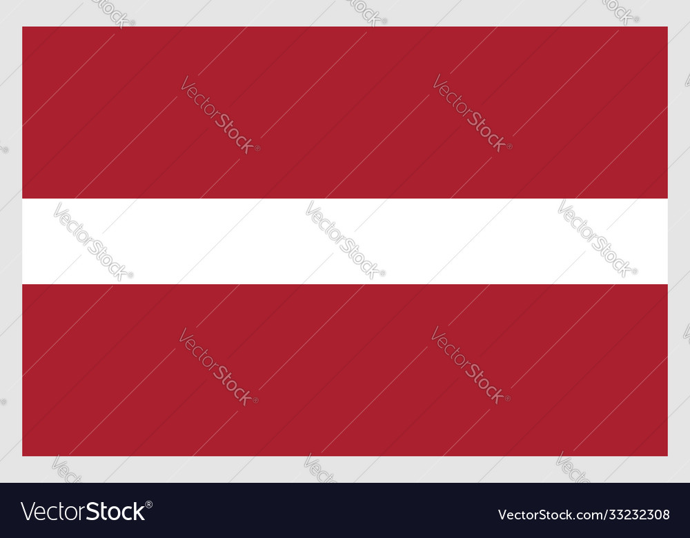 Latvia flag template background realistic copy Vector Image