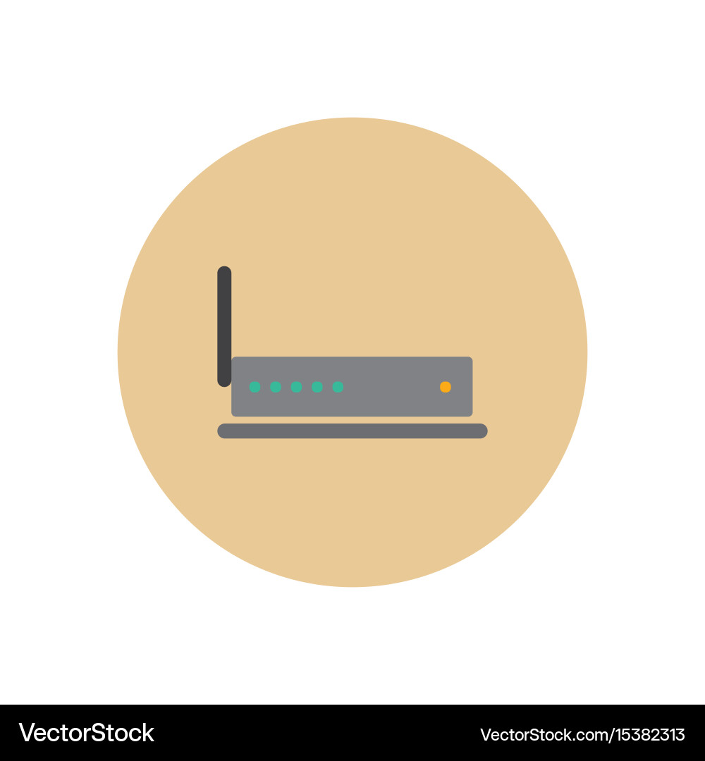 Icon on the white backgrounds in circles Vector Image