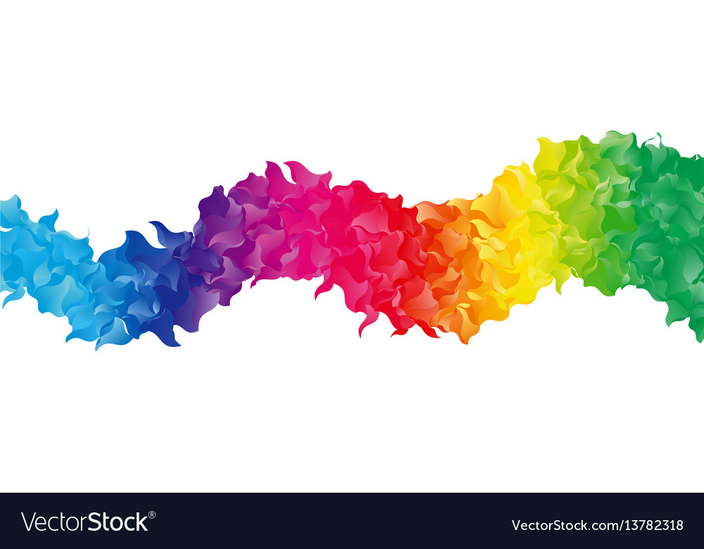 Color abstract shape Royalty Free Vector Image