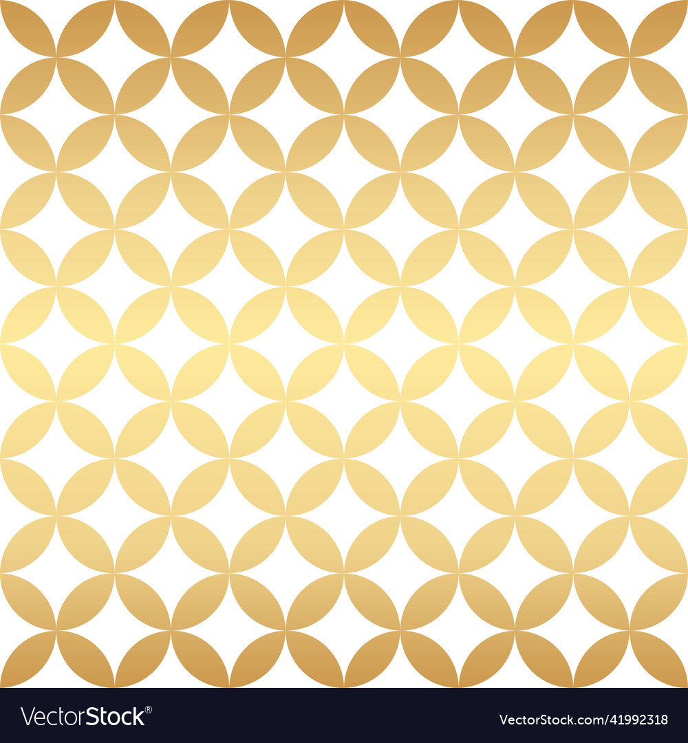 Geometric background gold pattern Royalty Free Vector Image