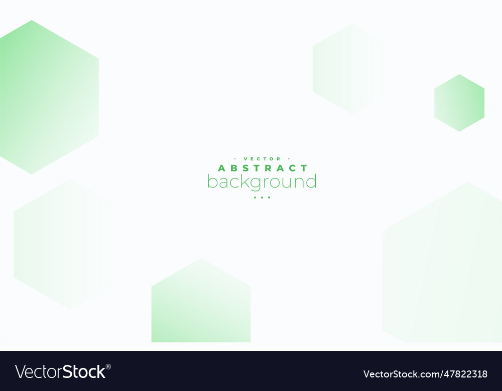Geometric style abstract hexagon shape modern Vector Image