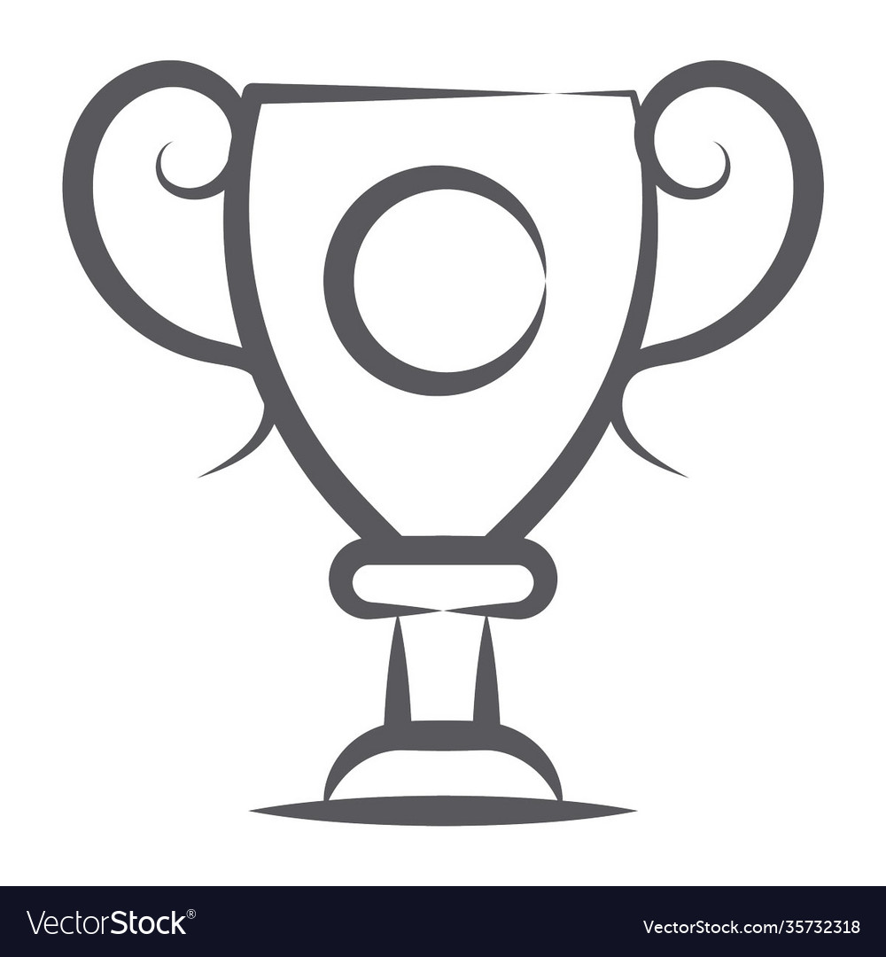 Trophy Royalty Free Vector Image - VectorStock