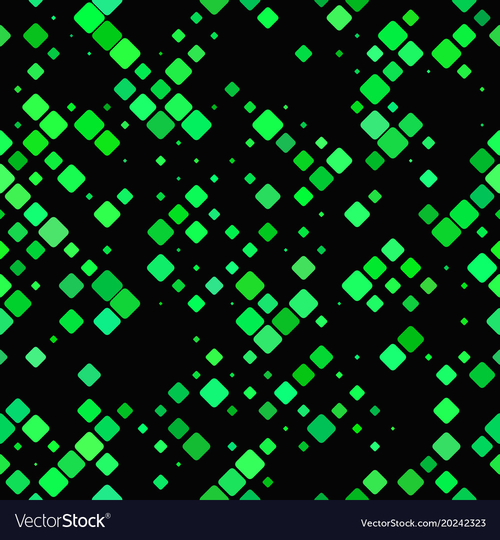 Geometric diagonal square pattern background Vector Image