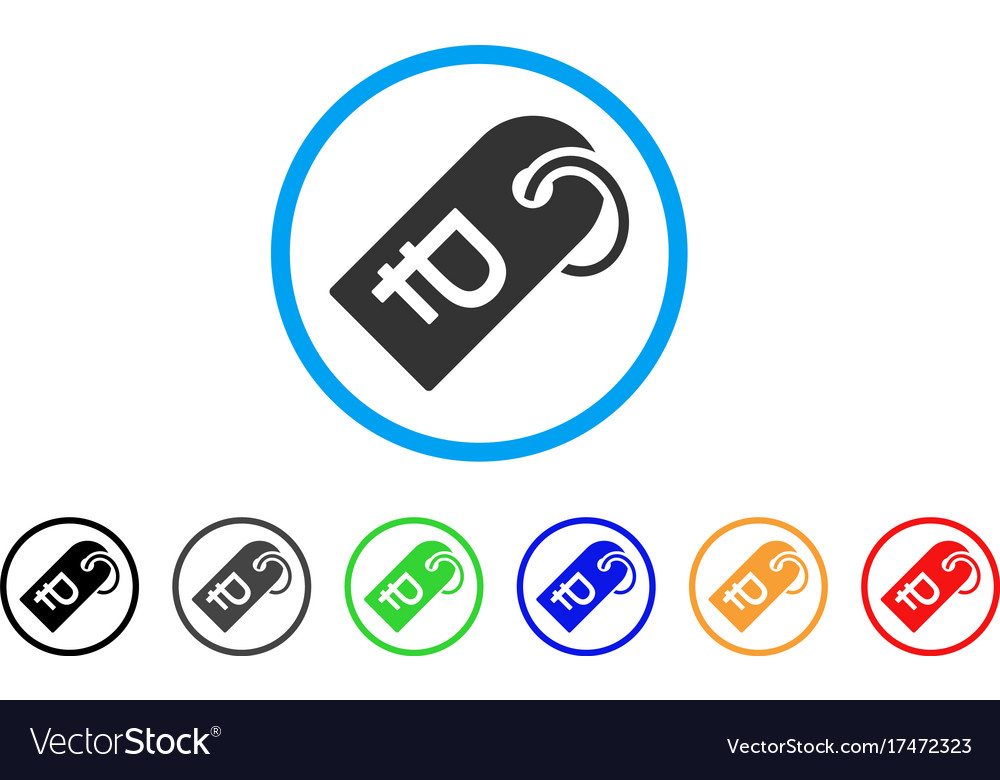 Rouble token rounded icon Royalty Free Vector Image Rouble token rounded icon Royalty Free Vector Image