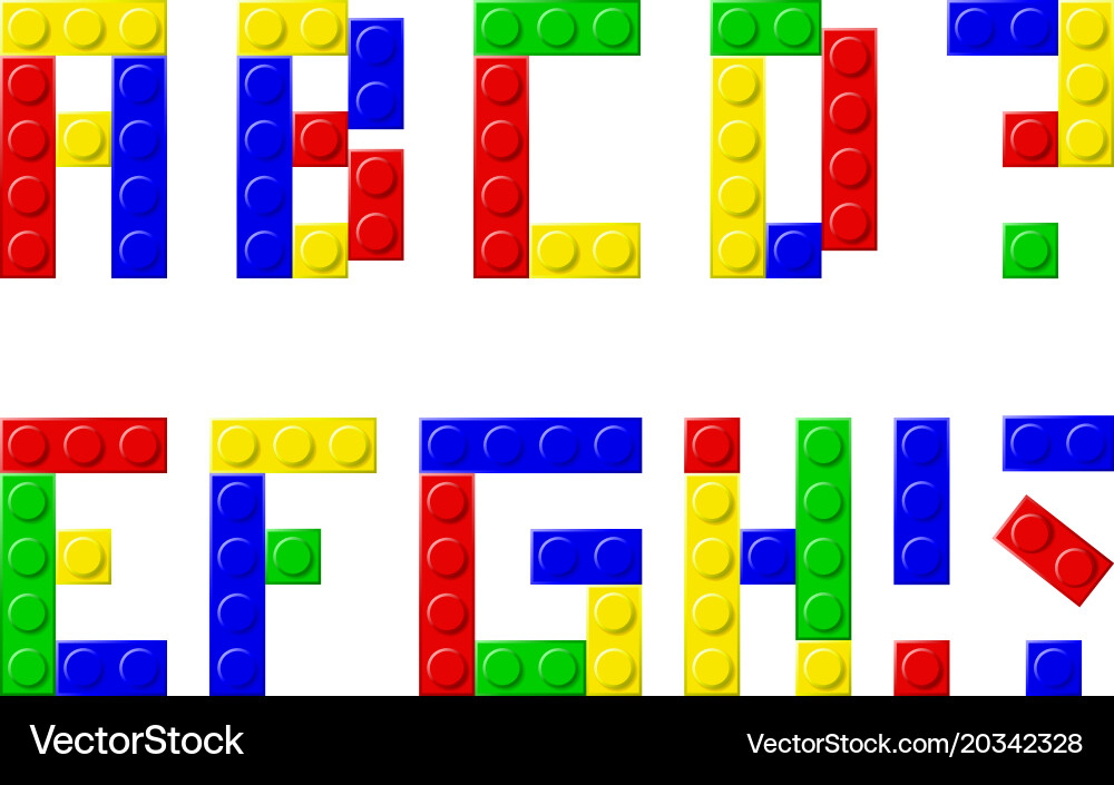 Blocks Royalty Free Vector Image - VectorStock
