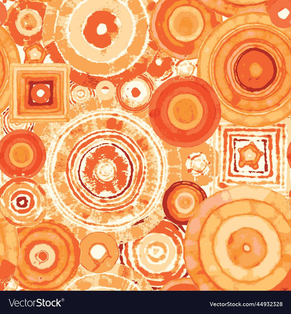 Seamless abstract pattern of geometric shapes Vector Image
