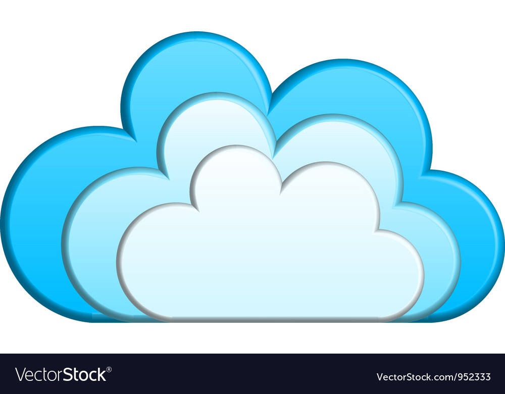 Clouds Royalty Free Vector Image - VectorStock