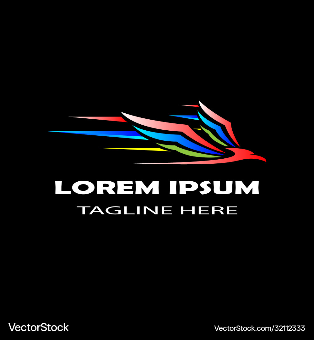 Modern company business logos Royalty Free Vector Image