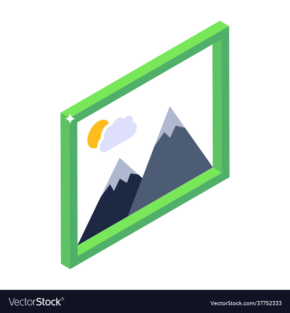 Wall frame Royalty Free Vector Image - VectorStock