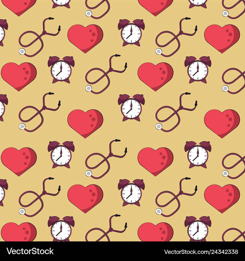 Healthy lifestyle background Royalty Free Vector Image