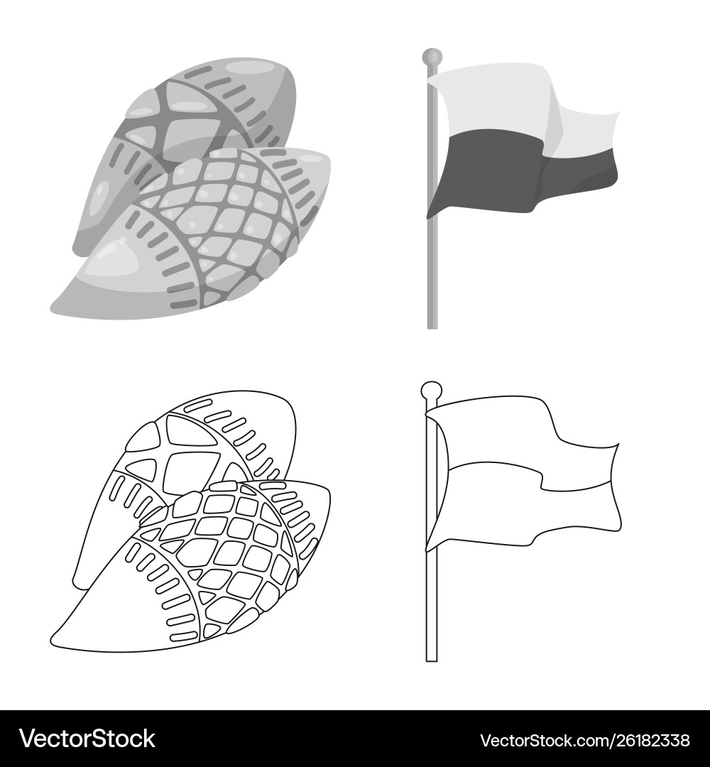 Traditional and tour icon Royalty Free Vector Image