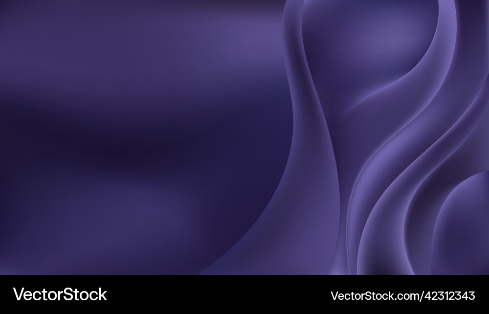 Abstract luxury purple fabric satin fold Vector Image
