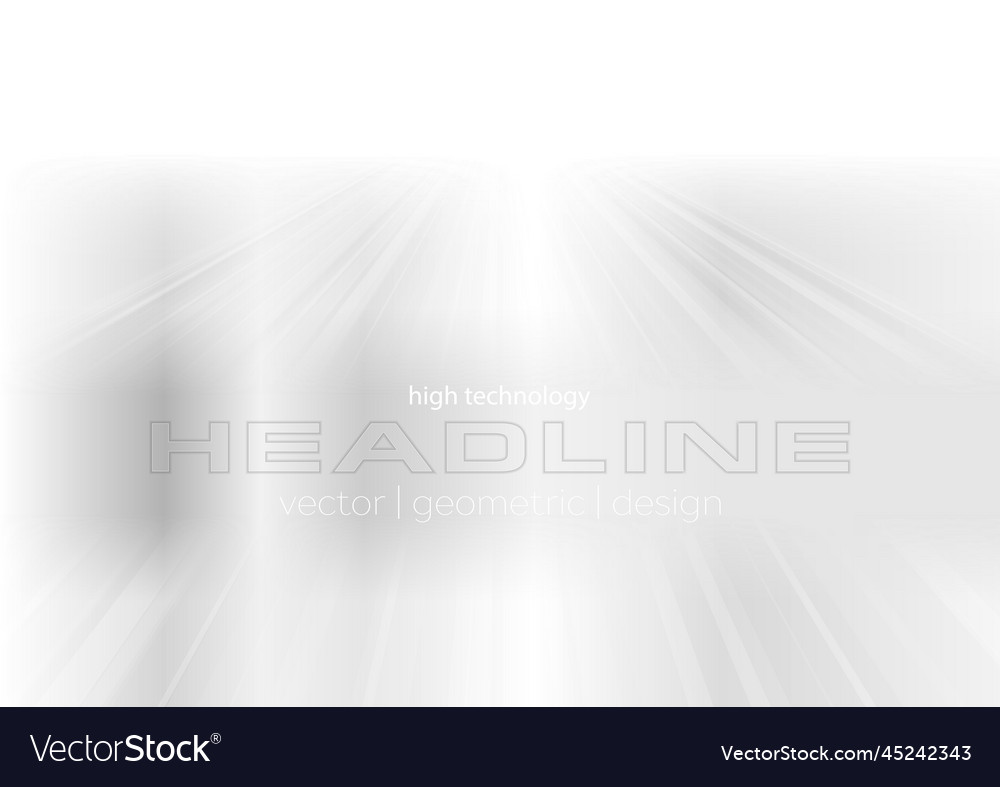 Grey abstract tech concept background Royalty Free Vector