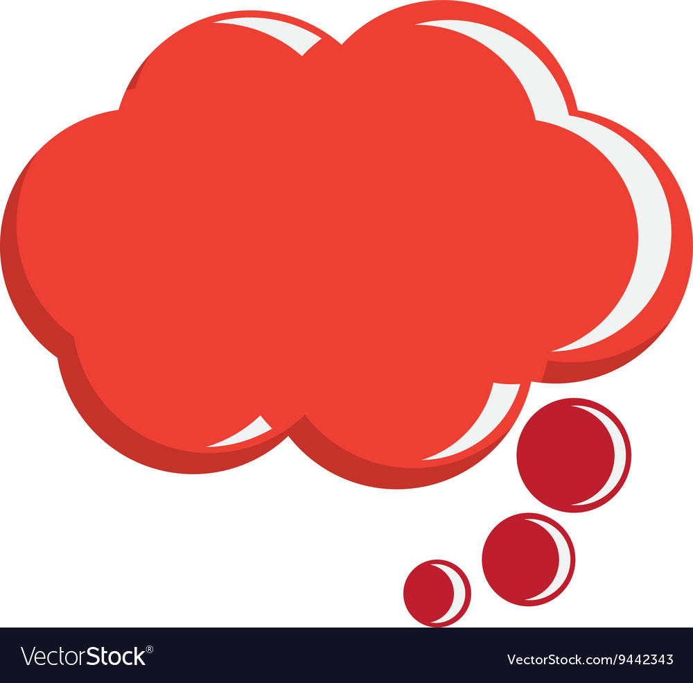 Like conversation bubble Royalty Free Vector Image