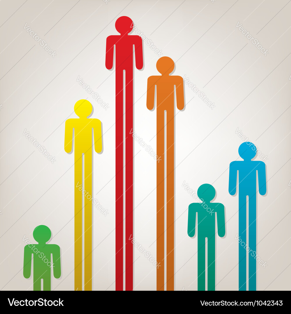 Symbols of people Royalty Free Vector Image - VectorStock