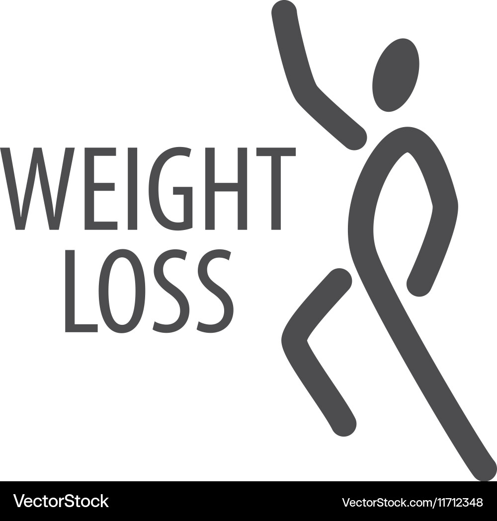 Weight loss logo Royalty Free Vector Image - VectorStock