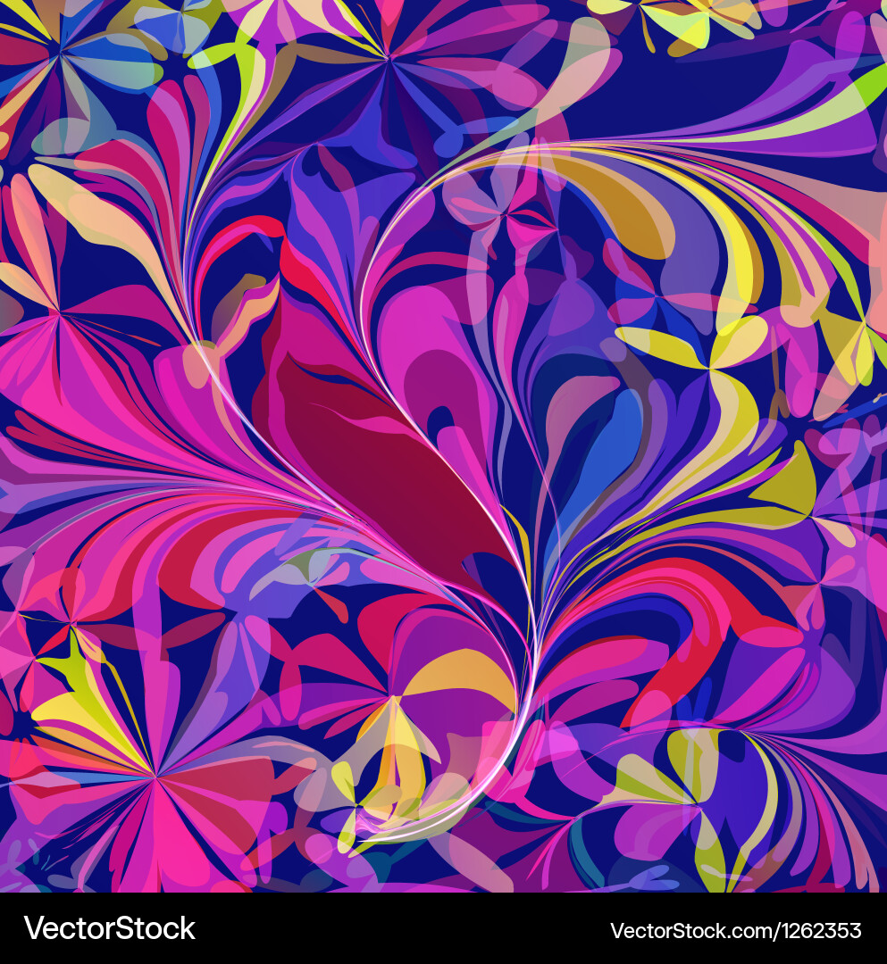 Multicolored background watercolor painting Vector Image
