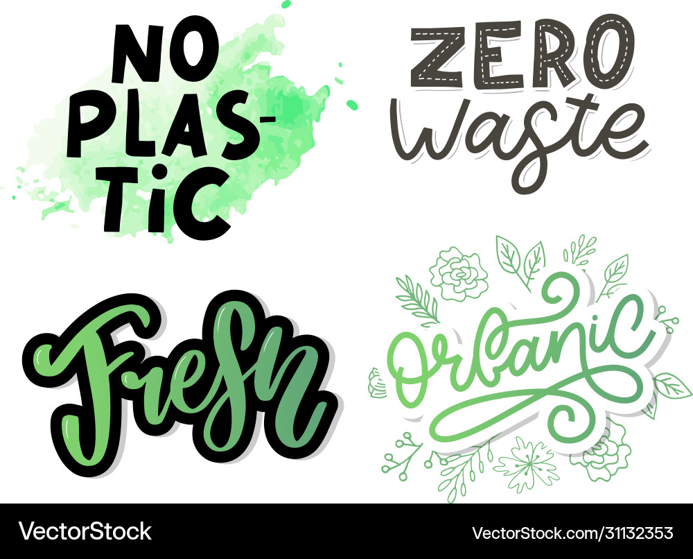 No plastic great design for any purposes plastic Vector Image