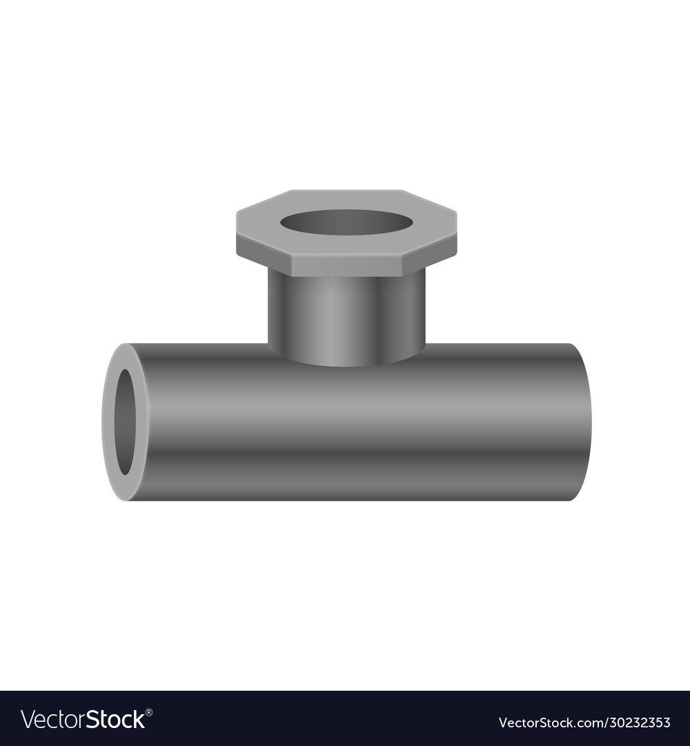 Pipe fitting icon Royalty Free Vector Image - VectorStock