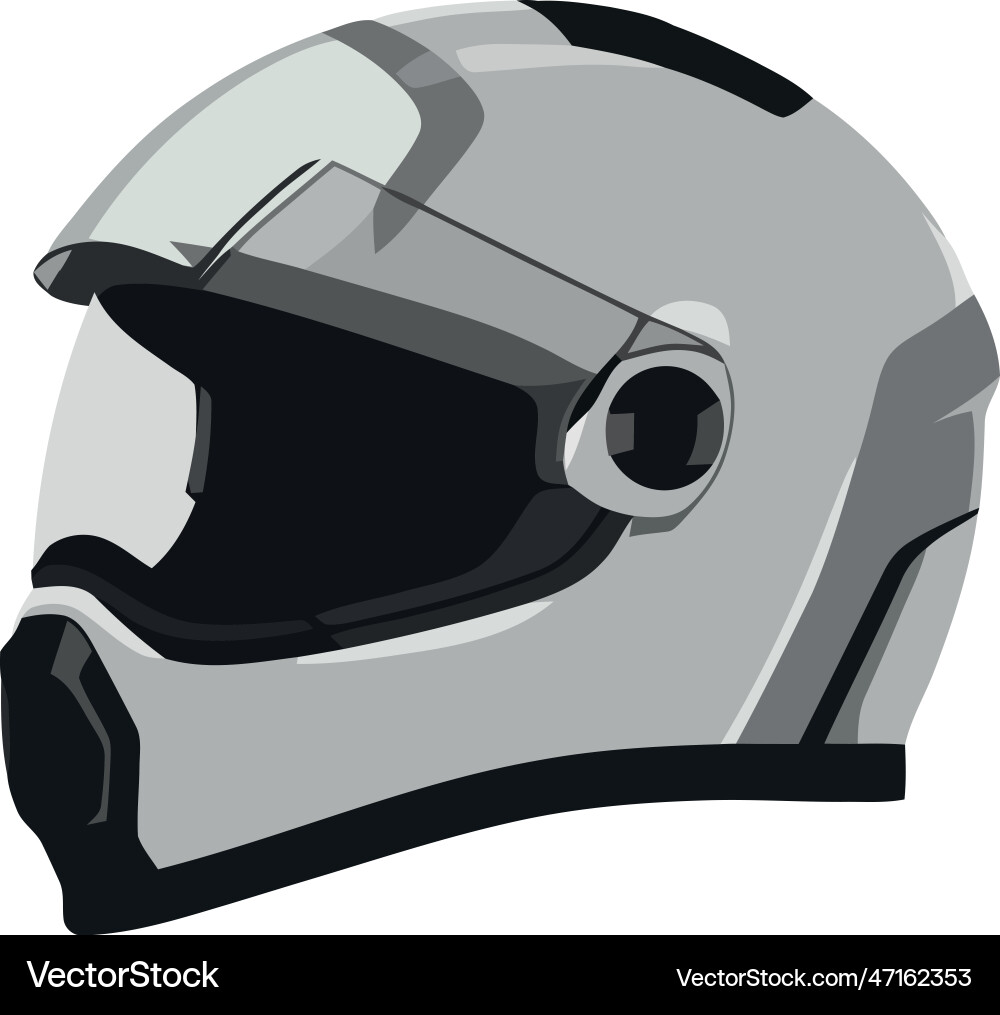 Protective helmet for sports Royalty Free Vector Image