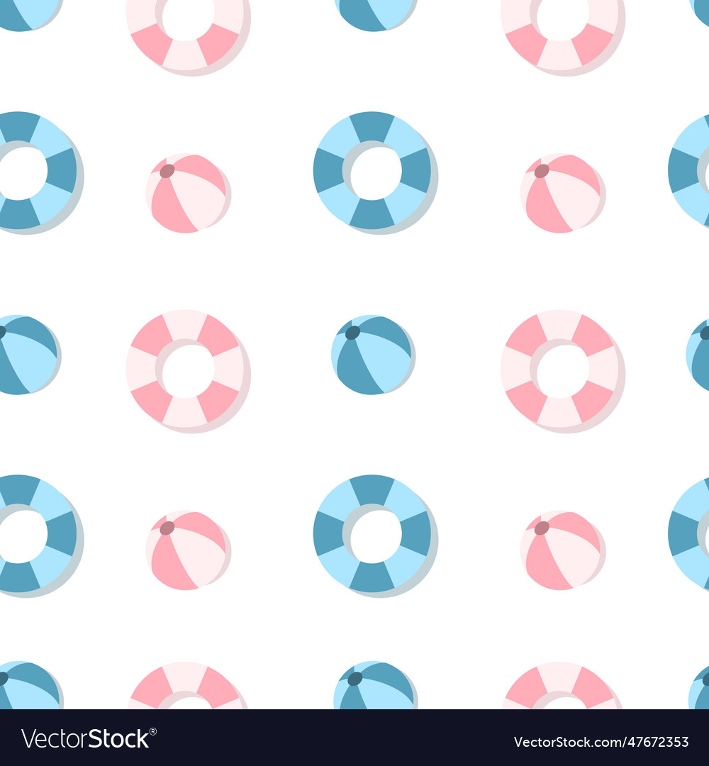Seamless summer pattern Royalty Free Vector Image