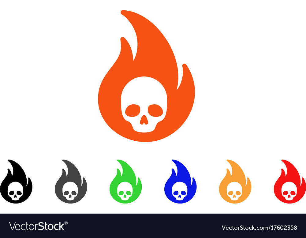 Hellfire icon Royalty Free Vector Image - VectorStock