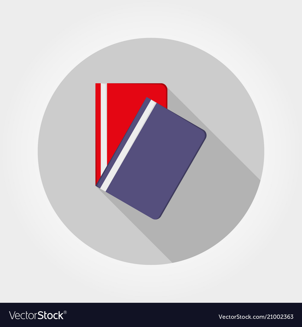 Flat folder icon flat Royalty Free Vector Image