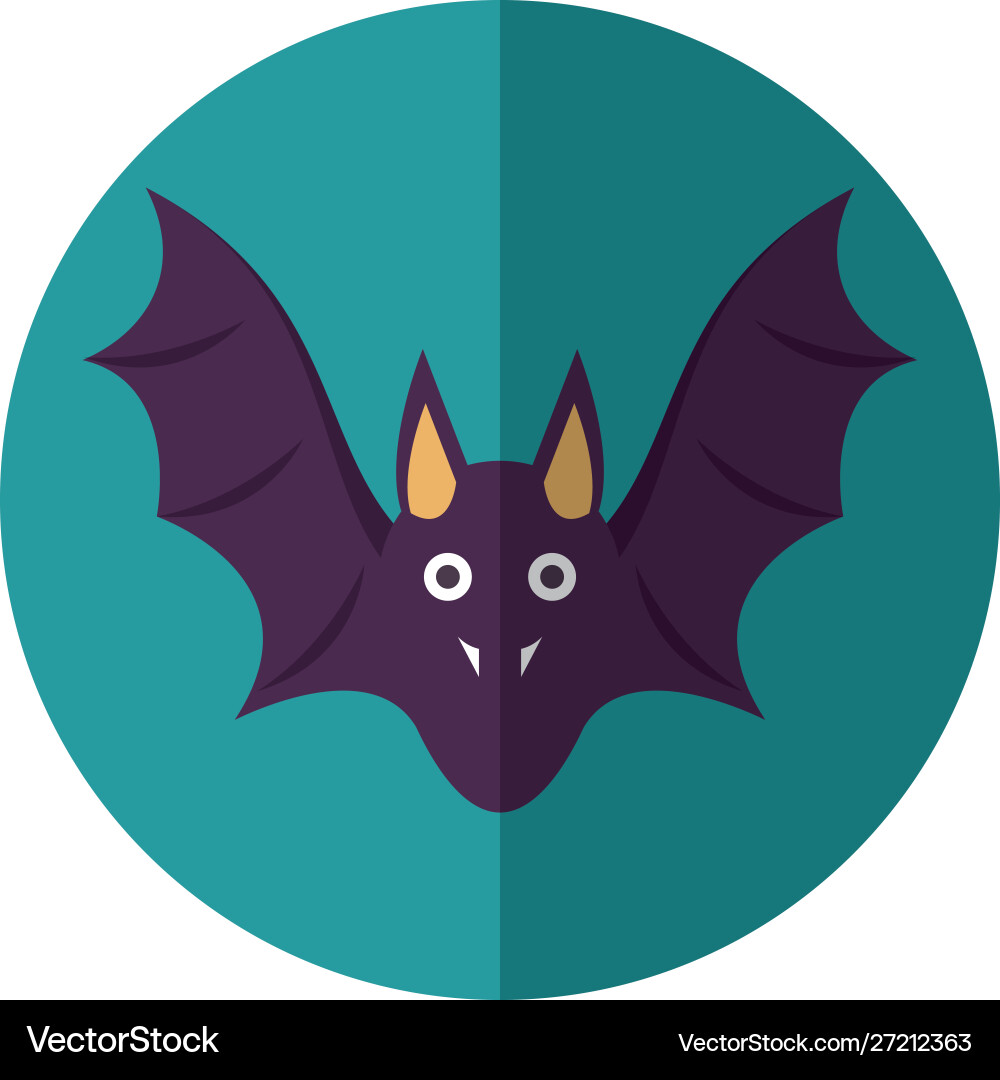 Halloween animal character icon Royalty Free Vector Image