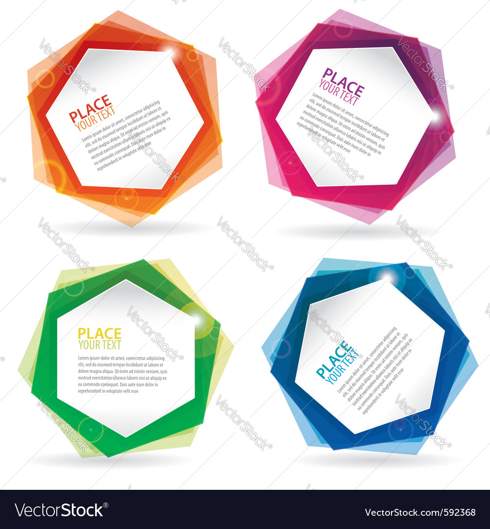 Abstract frame element Royalty Free Vector Image