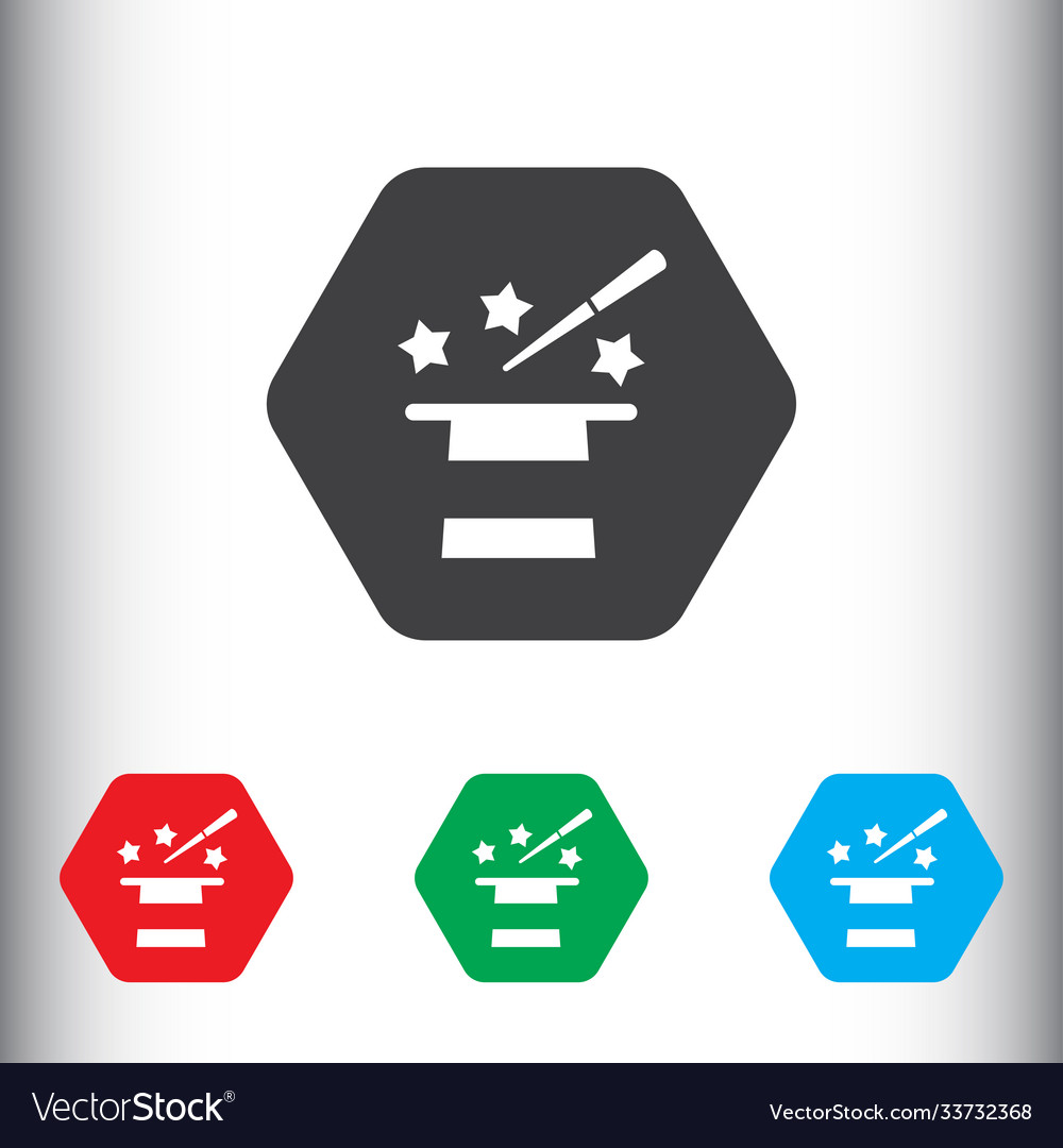 Magic icon Royalty Free Vector Image - VectorStock