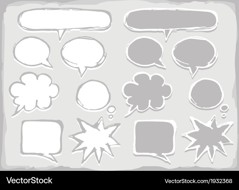 Set of bubbles Royalty Free Vector Image - VectorStock