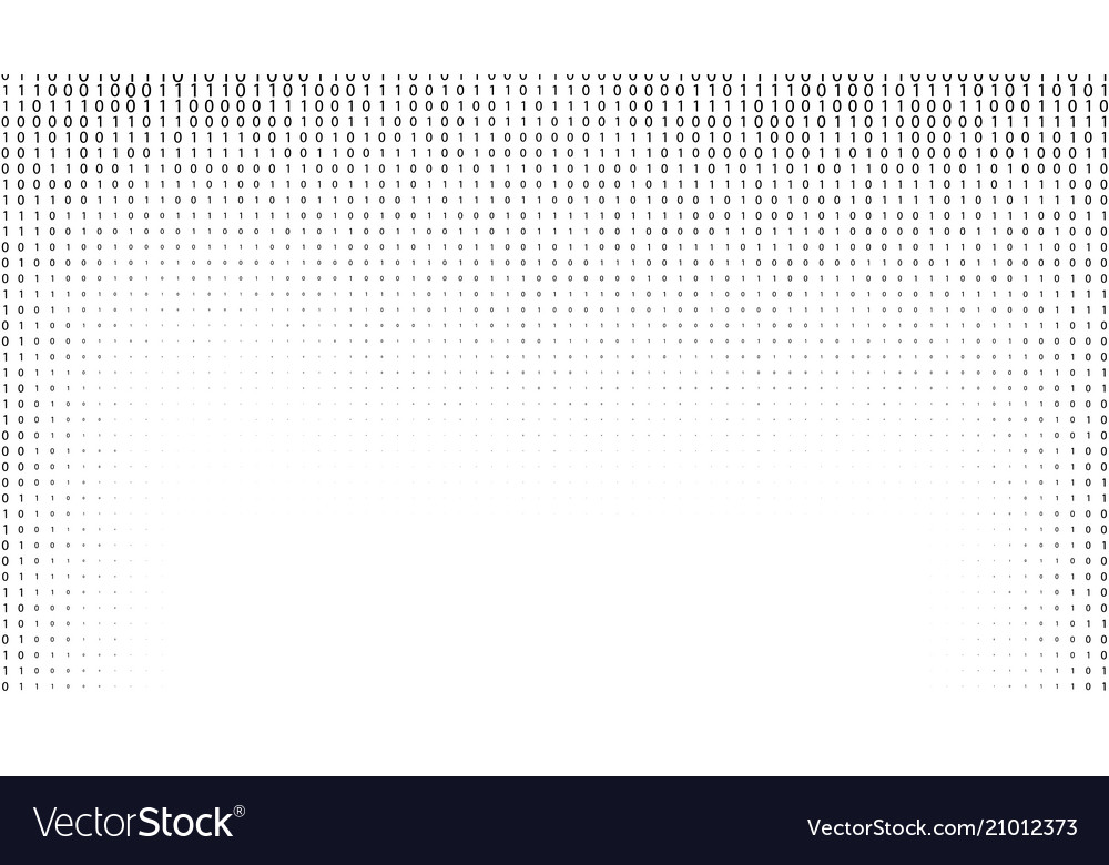 Gradient binary code digits background Royalty Free Vector Gradient binary code digits background Royalty Free Vector