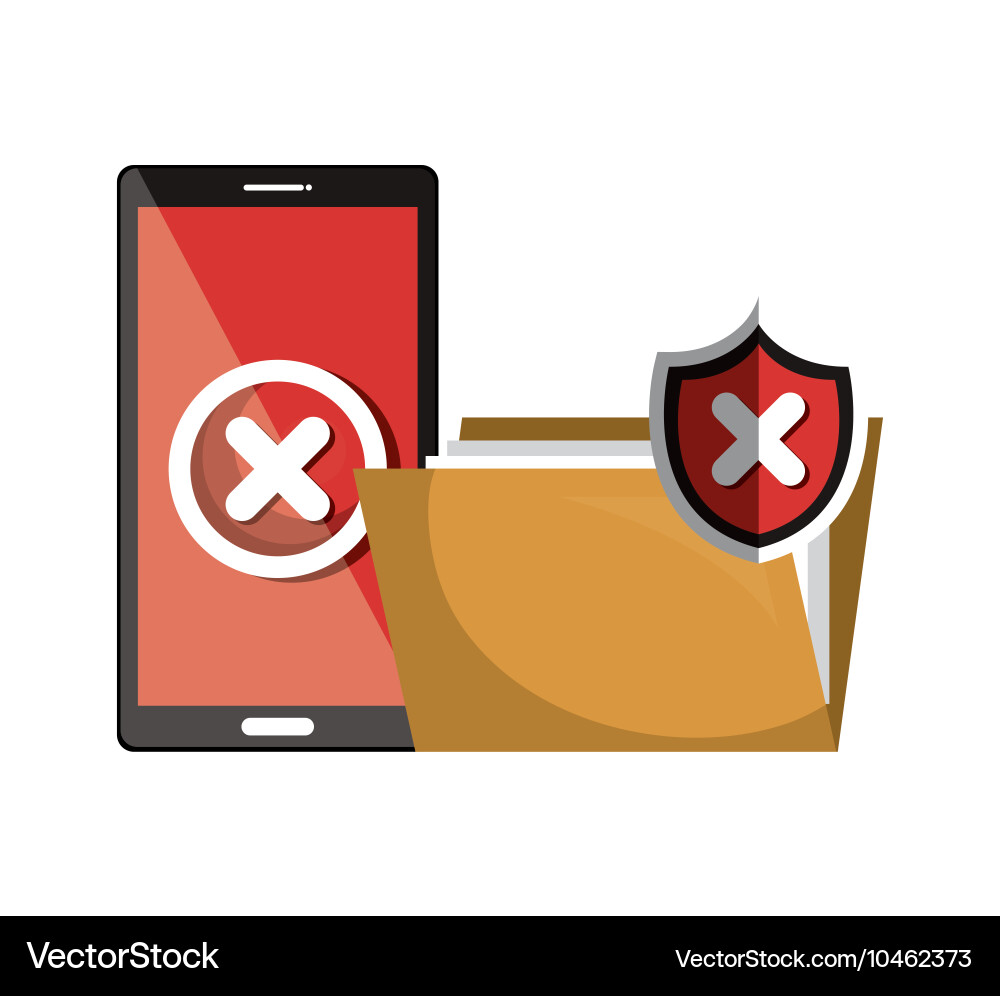 Internet security information icon Royalty Free Vector Image