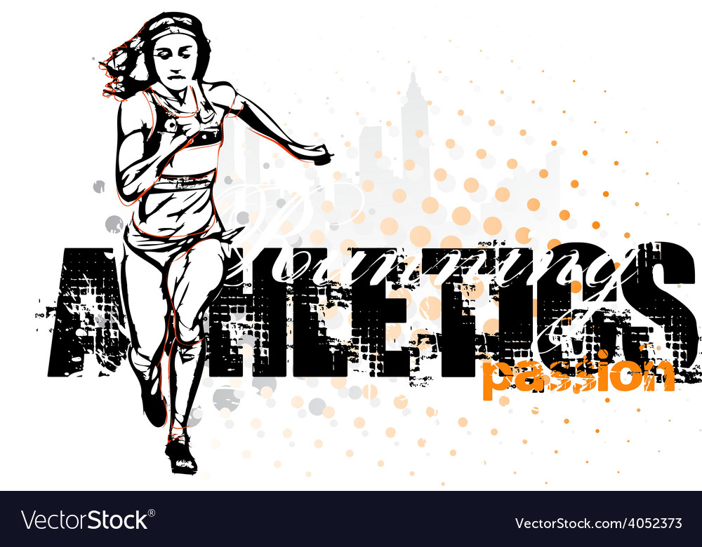 Runner Royalty Free Vector Image - VectorStock