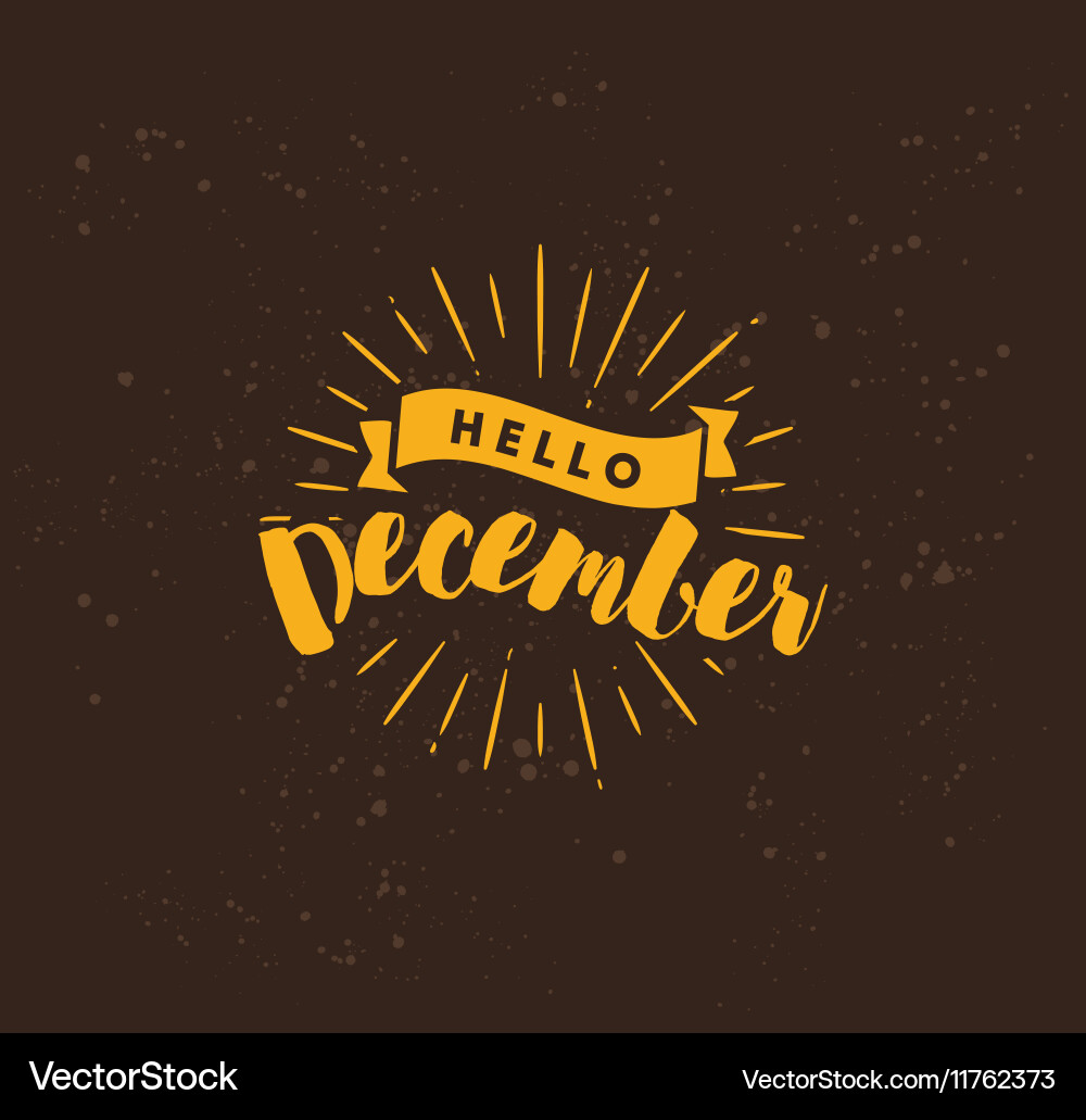 Typography for poster invitation greeting card Vector Image