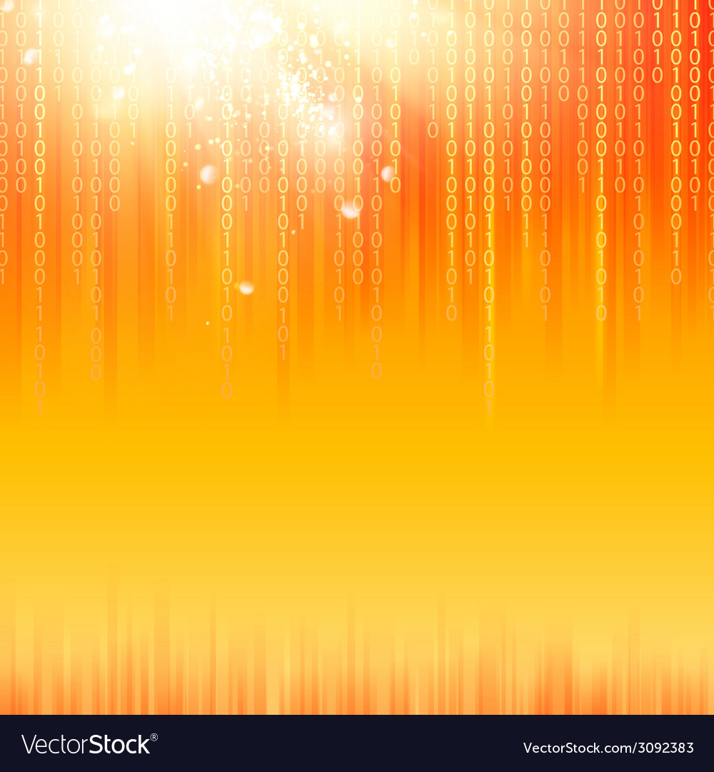 Abstract binary code background Royalty Free Vector Image