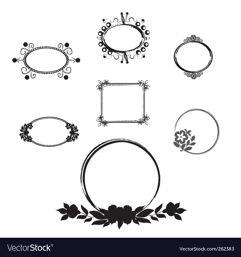 Frames Royalty Free Vector Image - VectorStock
