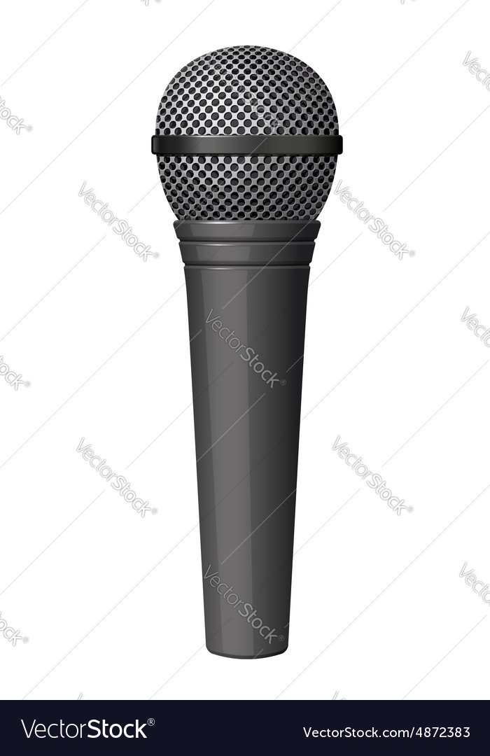 Microphone Royalty Free Vector Image - VectorStock