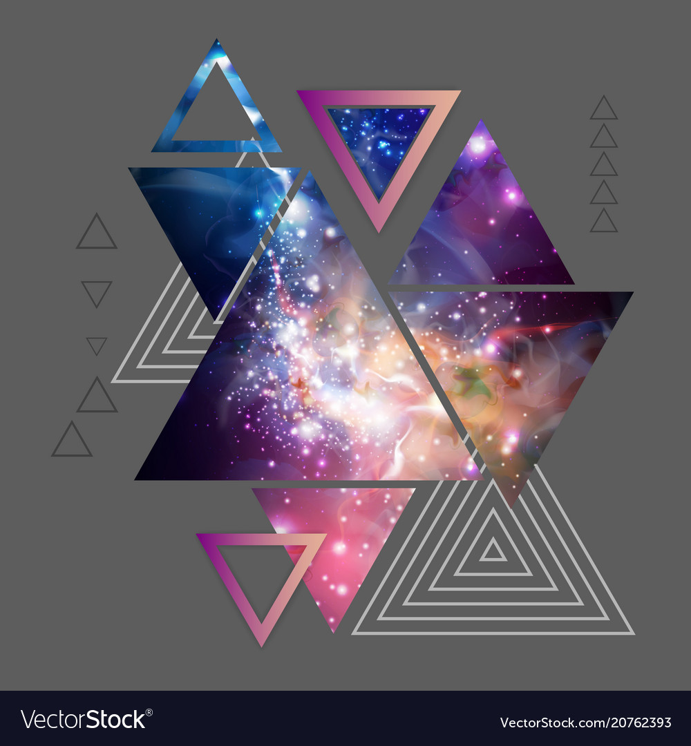 Abstract hipster polygonal triangle background Vector Image Abstract hipster polygonal triangle background Vector Image