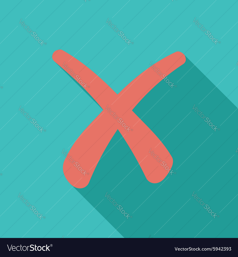 Delete button Royalty Free Vector Image - VectorStock
