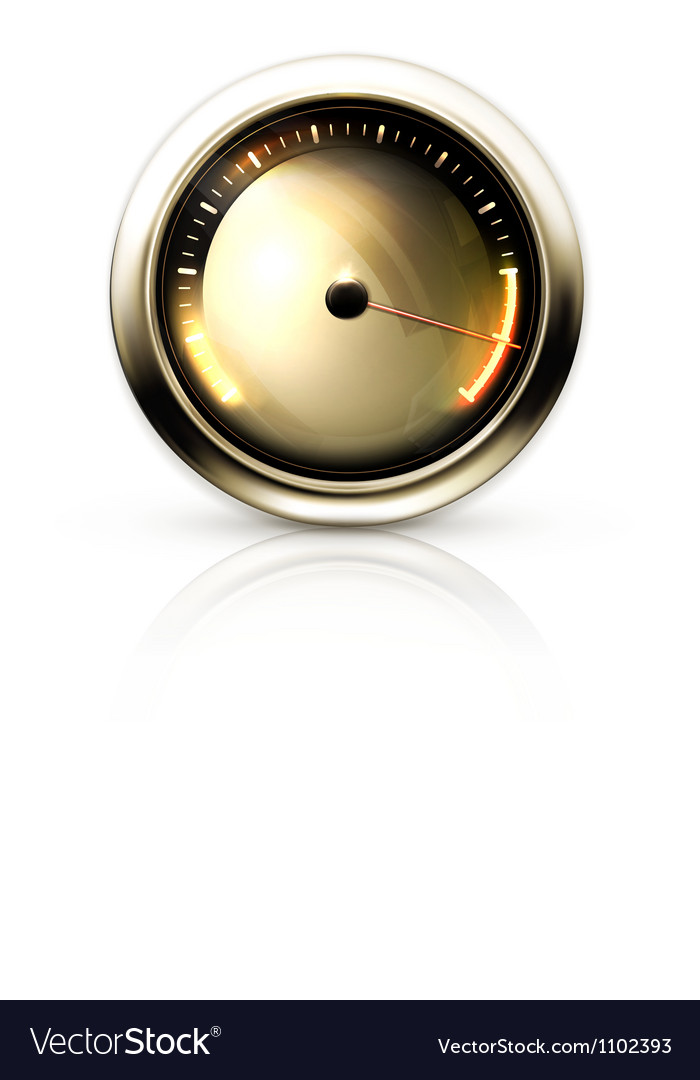 Speedometer Royalty Free Vector Image - VectorStock