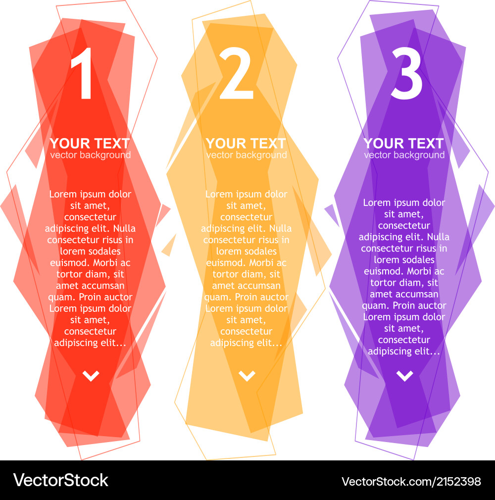 Arrow speech templates for text Royalty Free Vector Image