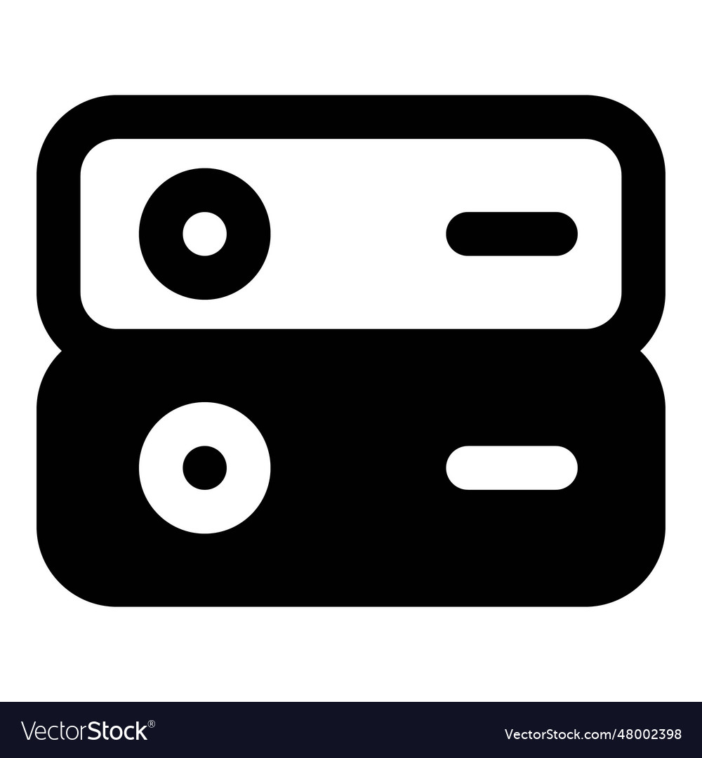 Data leak from the server database Royalty Free Vector Image