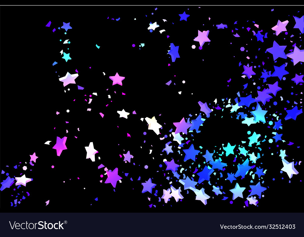 Falling star background Royalty Free Vector Image